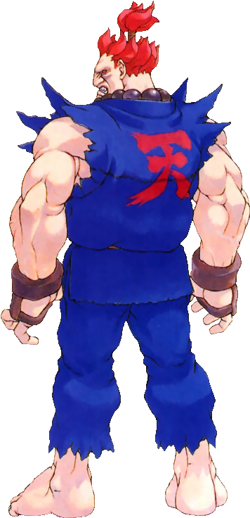 Akuma As Seen In Street Fighter Alpha - Akuma Street Fighter Alpha ...