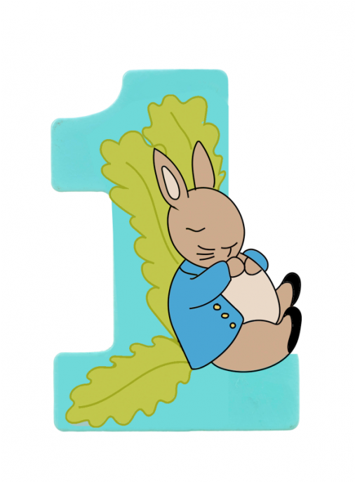 Peter Rabbit™ Number - Peter Rabbit Number (685x685), Png Download