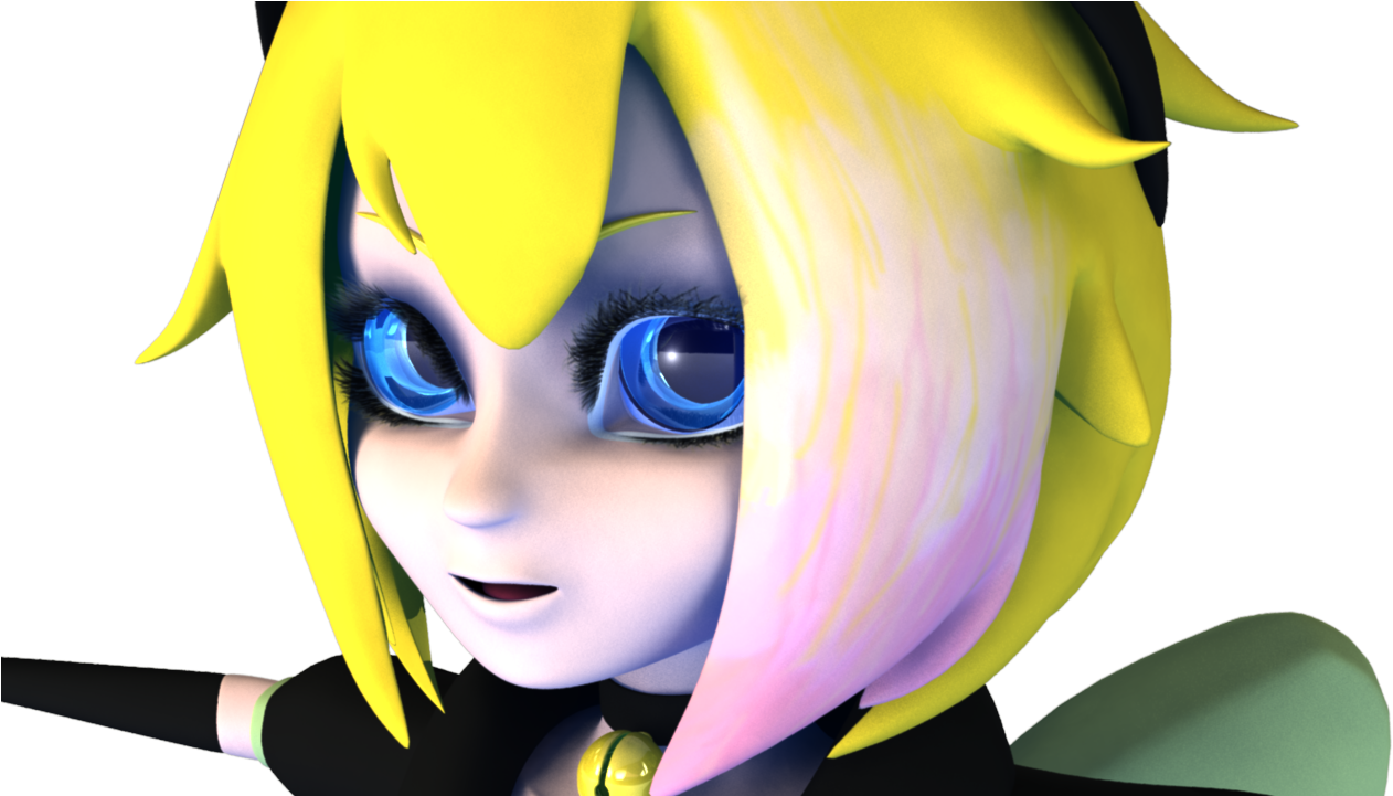 Fennec Fox Idol E - Cartoon (1280x720), Png Download