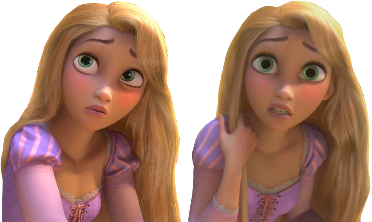 Free Tangled Rapunzel Png - Sad Rapunzel Png (1210x720), Png Download