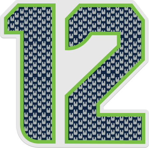 12th Decal Bumper Sticker - Seahawks 12th Man Logo Png (477x474), Png ...