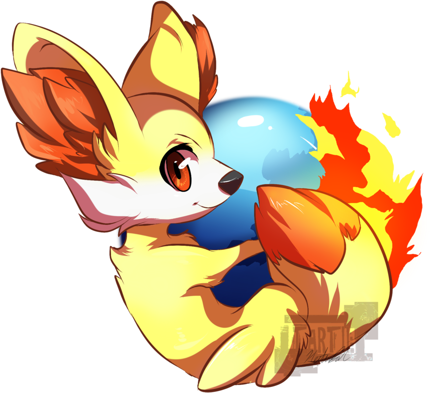 Firefox - Firefox Pokemon (900x857), Png Download