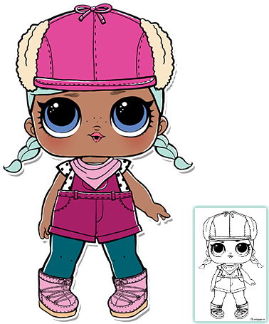 Download Lol Surprise Doll Coloring Pages Page 9 Color Your - Brrr Bb ...