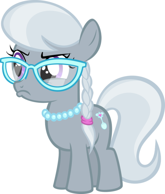 Silver Princess Crown Clipart - Mlp Silver Spoon Vector (540x634), Png ...