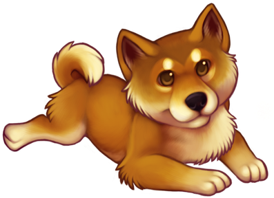 Shiba Inu - Chibi Doge (450x350), Png Download