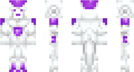 Minecraft Skin Frieza - Favremysabre Minecraft Skin (600x348), Png Download