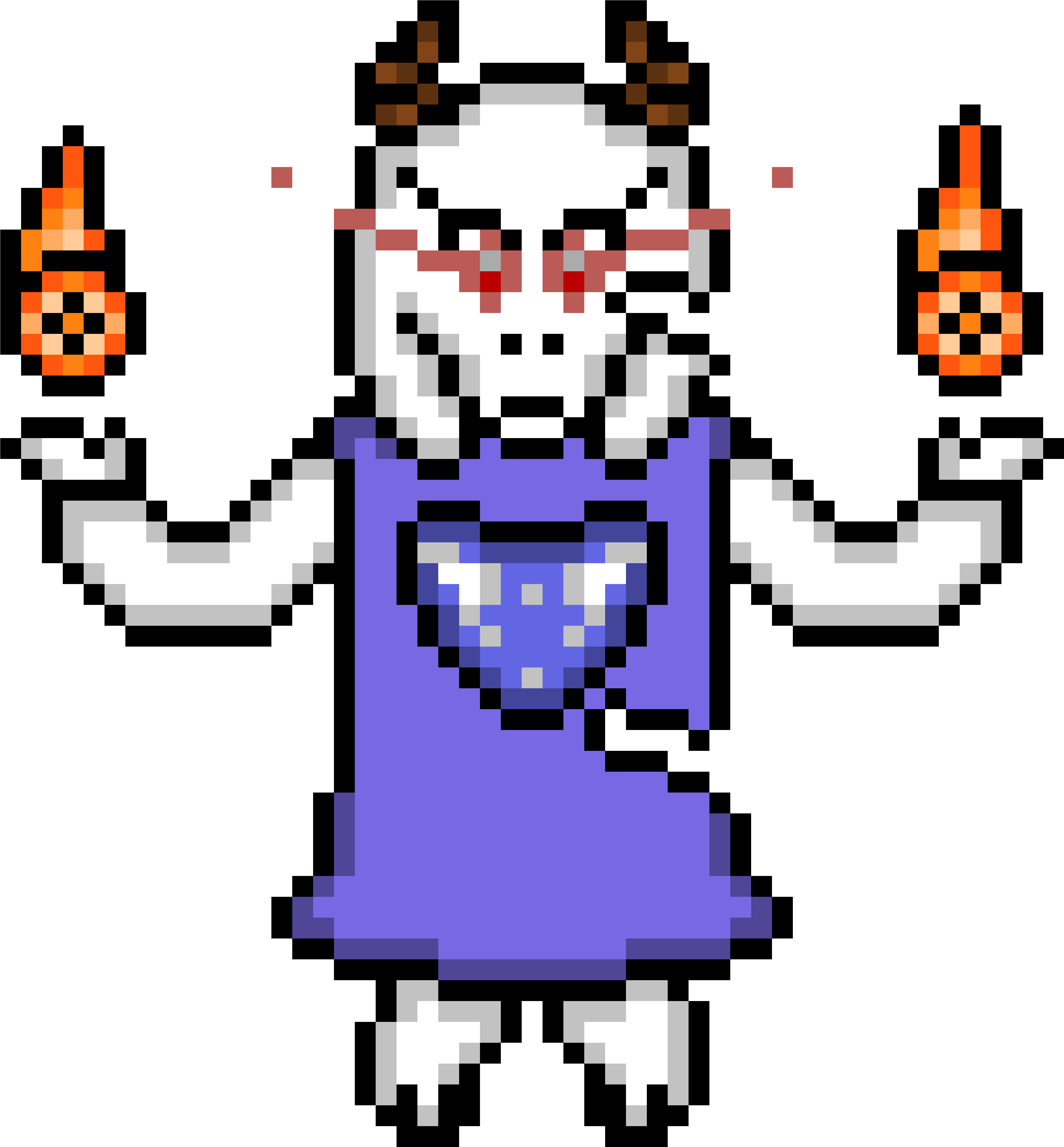 Undertale Toriel Sprite Genocide Harmode - Toriel Sprite (6120x5220 ...