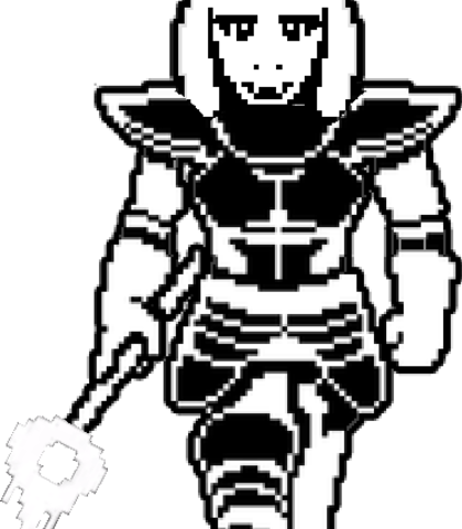 Middleage - Redacted Undertale Sprite (420x480), Png Download