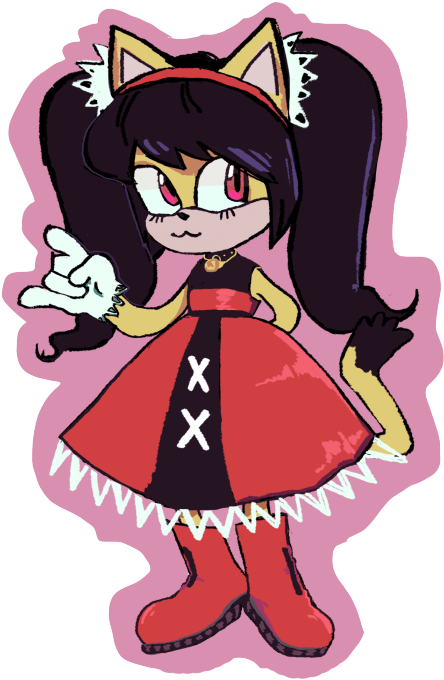 Cat Got The Milk - Cartoon (500x703), Png Download