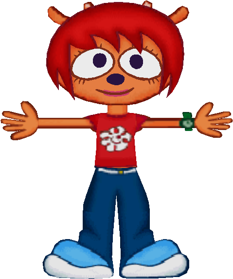 Download Zip Archive - Parappa The Rapper Model (750x650), Png Download