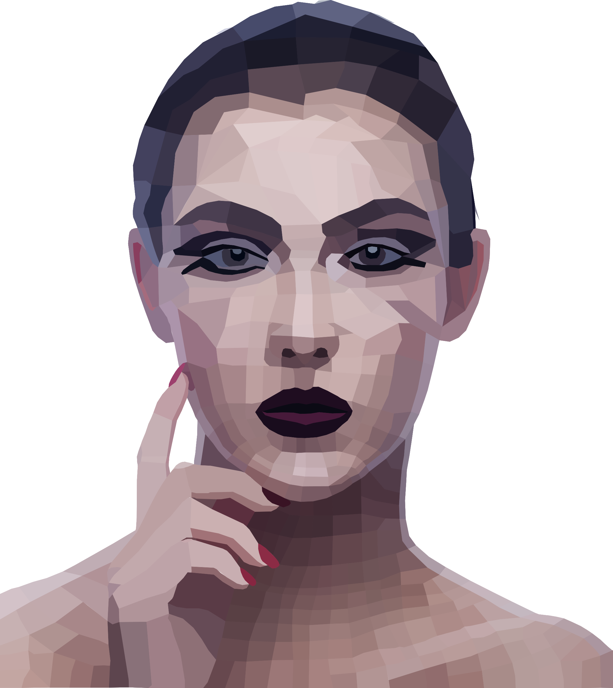 Low Poly Girl - India Crafts 6 Box Bindis Silver/gold Bindi Stickers ...