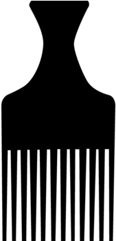 Download Afro Comb - Illustration | Transparent PNG Download | SeekPNG