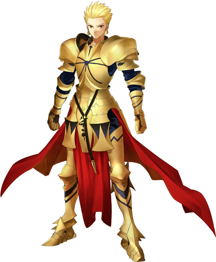 Gilgamesh Vs - Gilgamesh Fate Stay Night Png (824x1028), Png Download