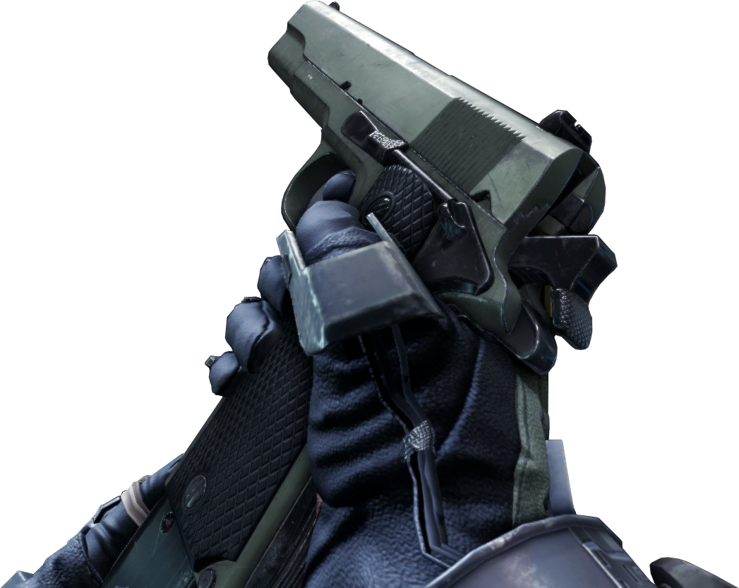 Gun Transparent Cod - Black Ops 3 M1911 Png (1047x832), Png Download