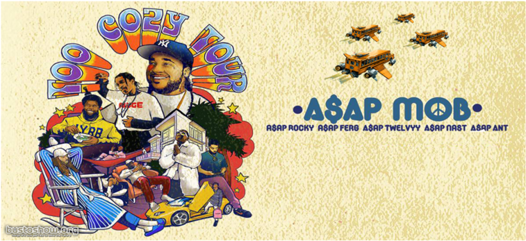 Asap Mob (1000x523), Png Download