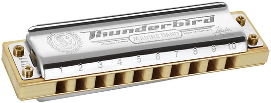 The Hohner M2011 Marine Band Thunderbird Low Tuned - Hohner Marine Band ...