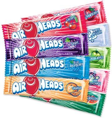 Picture - Cotton Candy Air Head (374x379), Png Download