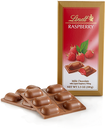 Milk Chocolate Raspberry Bar My Favorite Chocolate - Lindt Milk ...