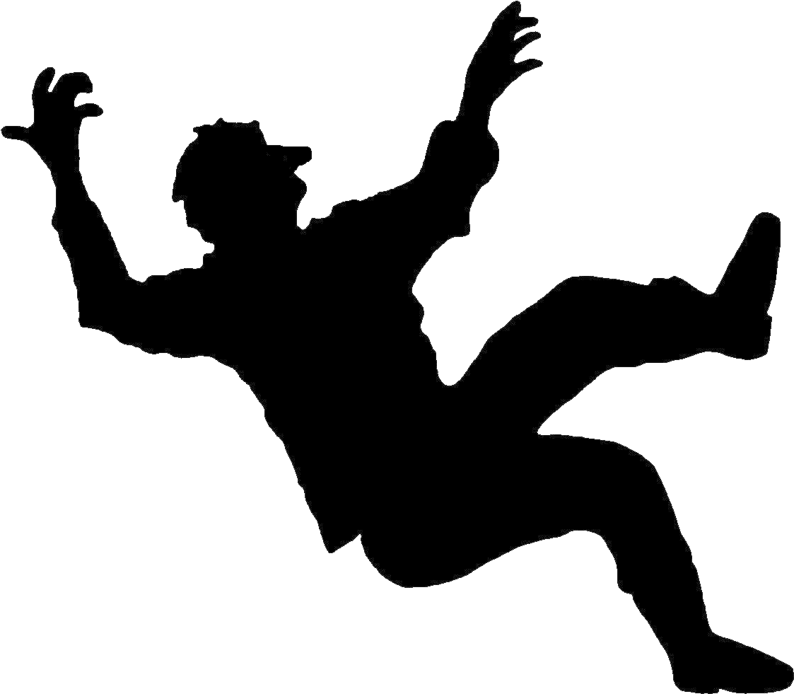 Falling Png Transparent Image - Man Falling Png (1152x1000), Png Download