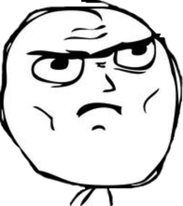 Brave Meme Face (600x677), Png Download