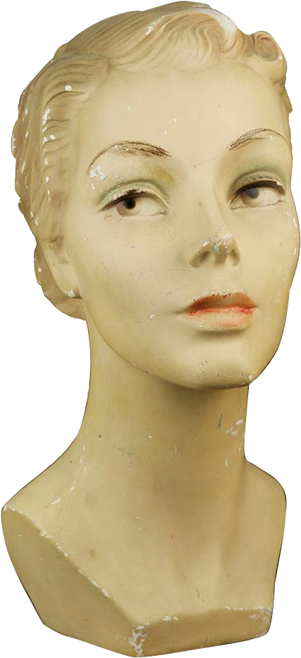 M#century Mannequin Millinery Head From Millinery Salon - Fashion ...
