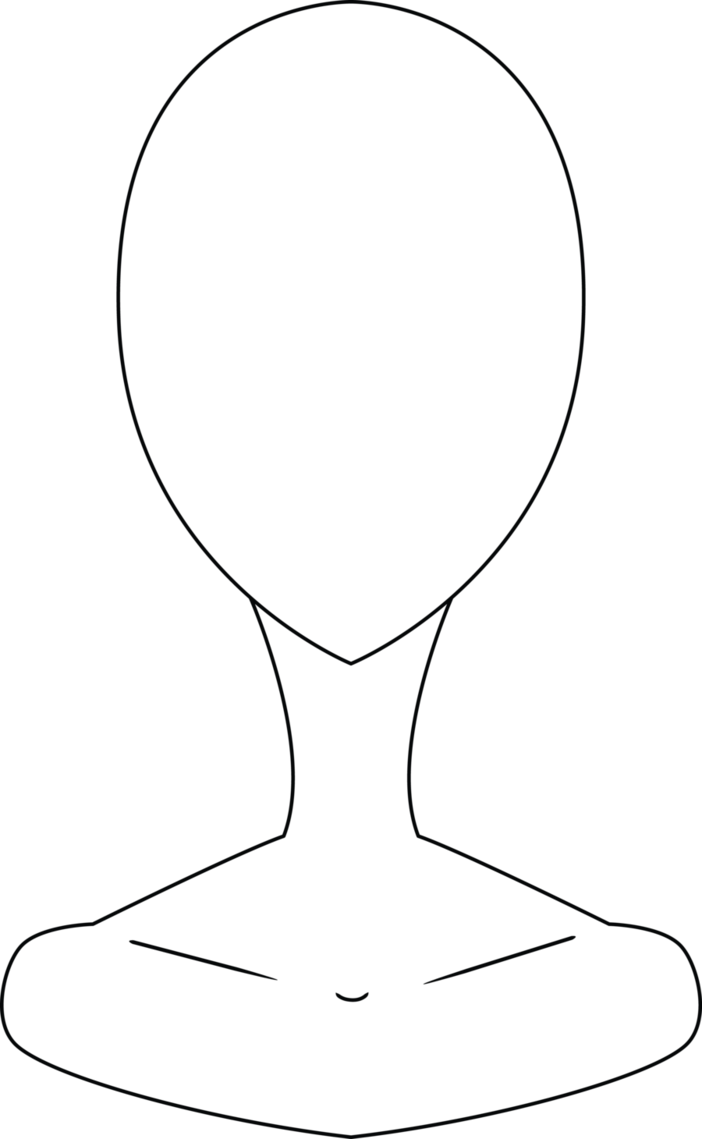 Download Mannequin Head By Lady - Drawing | Transparent PNG Download ...