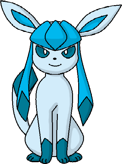Clip Free Glaceon By Kittycateevee On Deviantart - Glaceon Sitting ...