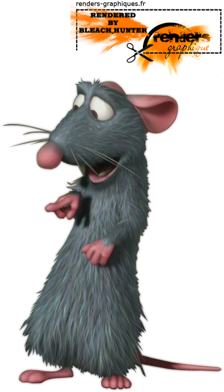 Remy The Rat Wallpaper - Remy The Rat Png (600x800), Png Download