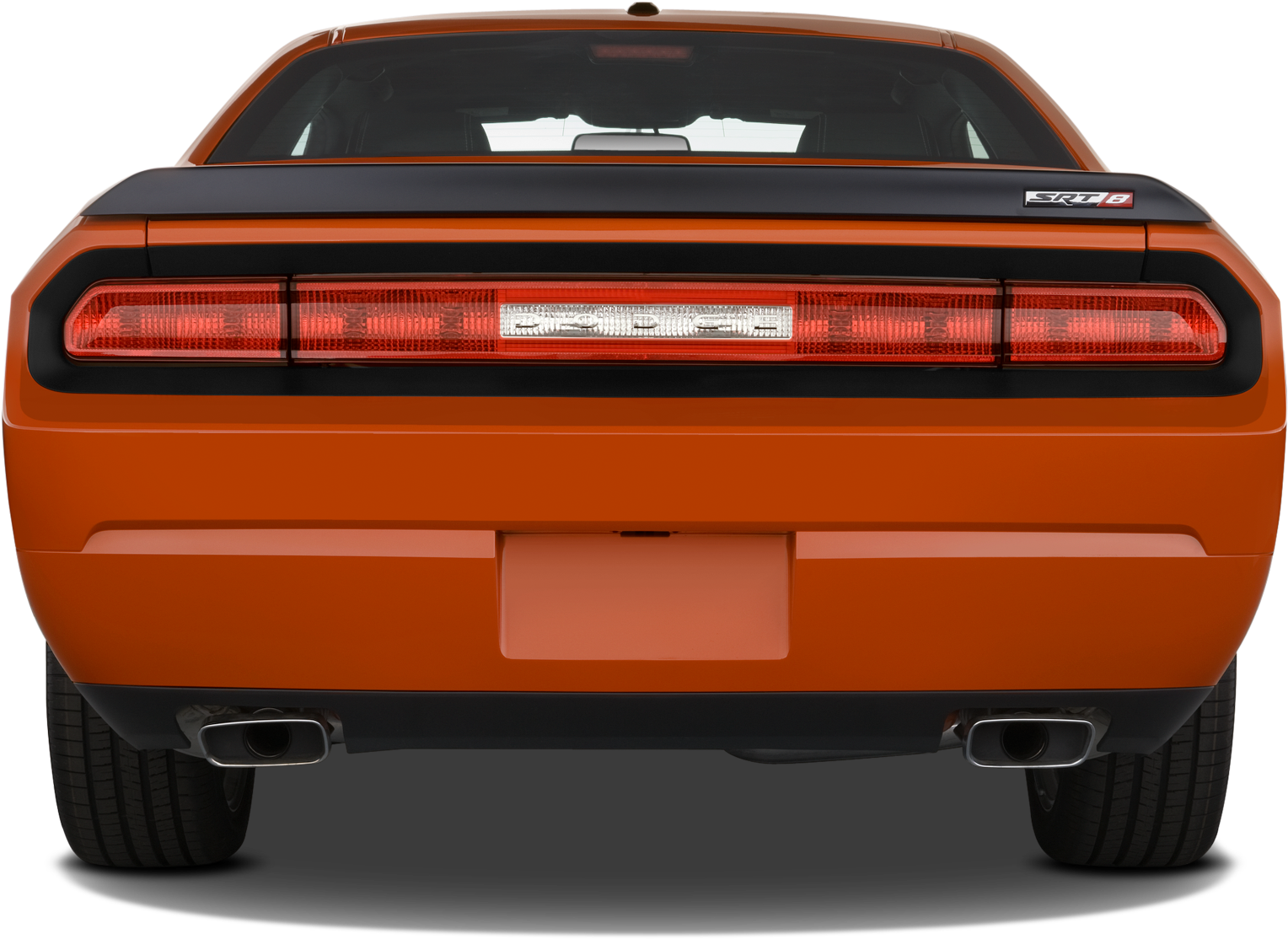 25 - - 2009 Dodge Challenger Rear (2048x1360), Png Download