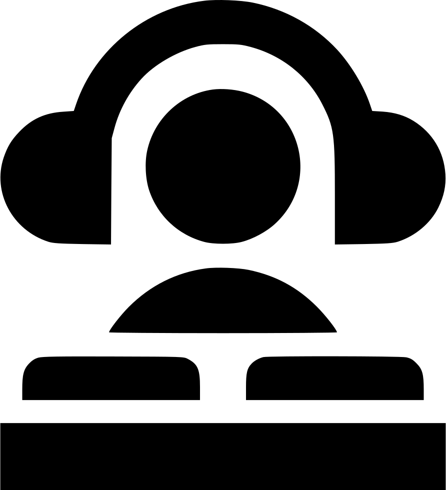 Dj Booth - - Icon (892x980), Png Download