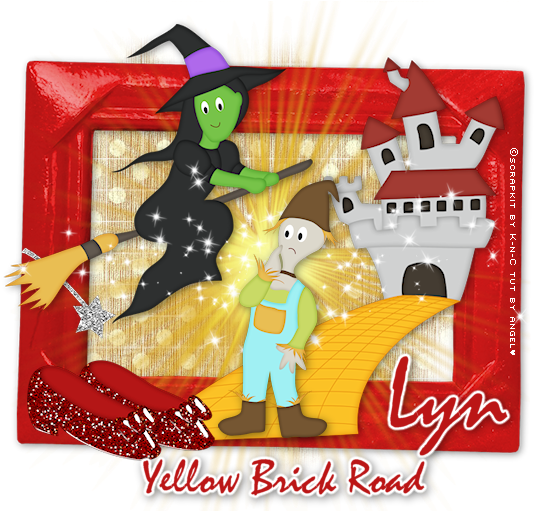 Yellow Brick Road ♥ - Cartoon (552x510), Png Download