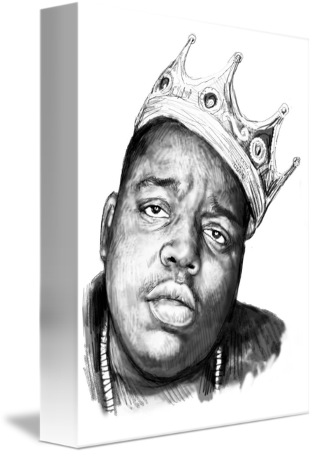 Clipart Transparent Download Biggie Drawing - Biggie Smalls Art Drawing ...