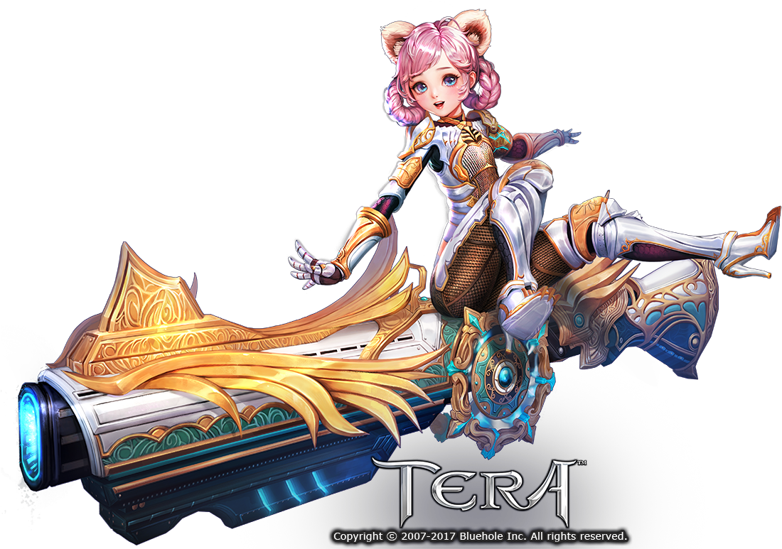 Download Tera Elin Gunner Splash Mmorpg F2p Kr Png - Tera Gunner Ps4 ...