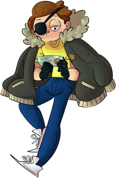 Rick And Morty Tumblr - Evil Morty (500x627), Png Download