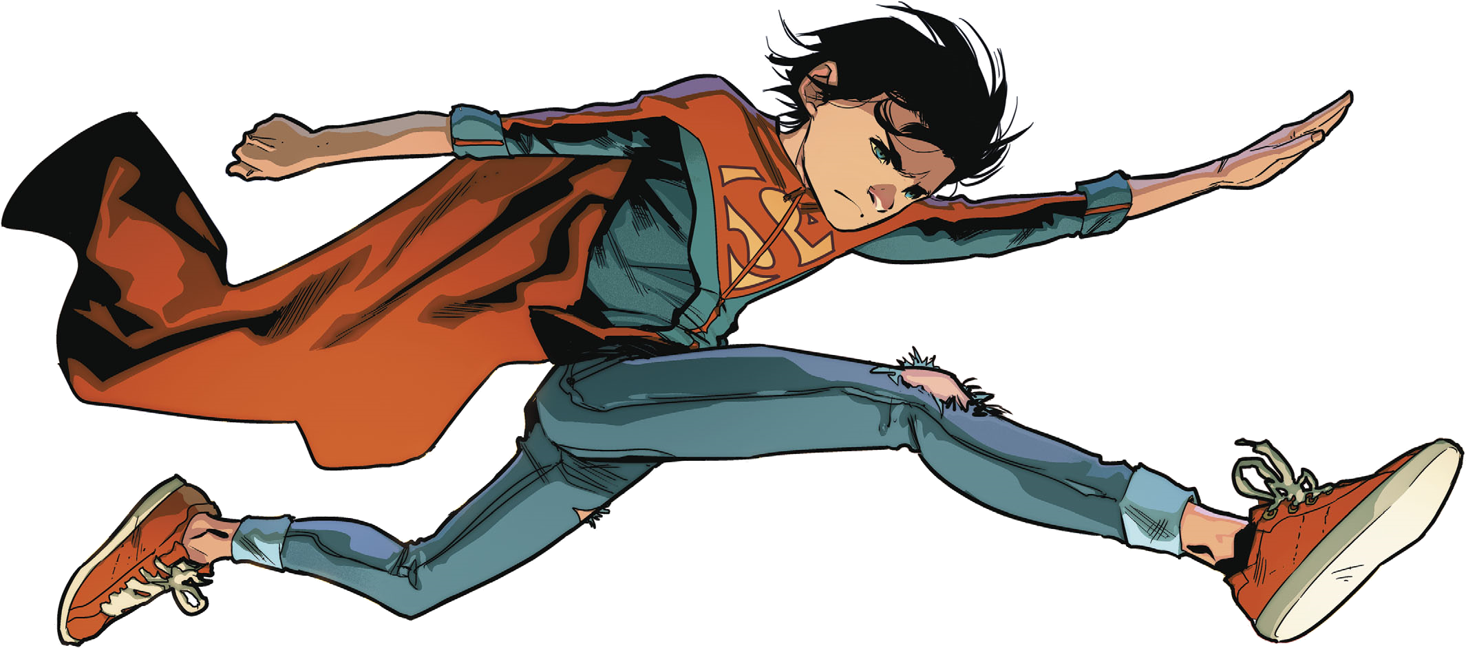 Download 1mib, 2200x1000, Superboy Tr - Cartoon | Transparent PNG ...