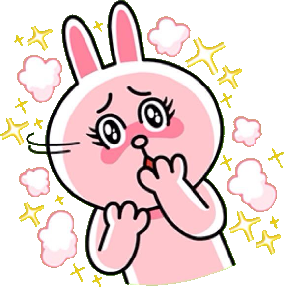 Line Sticker Line Sticker - Stickers Line Cony (621x640), Png Download