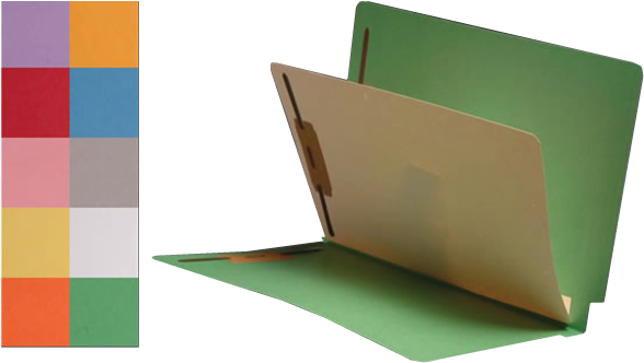 Economy Color Classification Folders - Medical Arts Press Economy Mylar ...