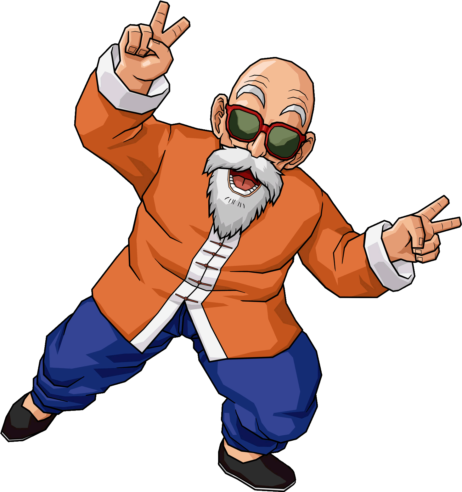Master Roshi - Dragon Ball Z Master Roshi (1600x1600), Png Download
