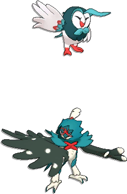 Ya Its Real - Shiny Rowlet Evolution Line (332x527), Png Download