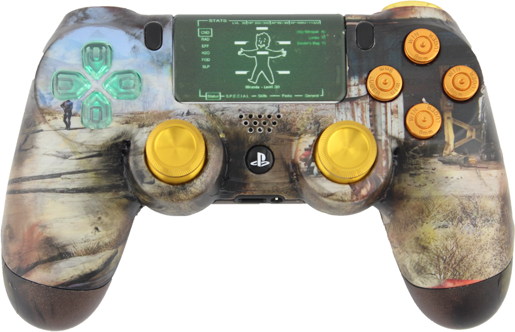 The Fallout 4 Playstation 4 Controller, $179 - Spongebob Ps4 Controller ...