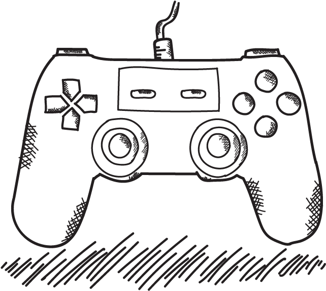 Download Xbox 360 Controller Game Controller Playstation 4 Drawing ...