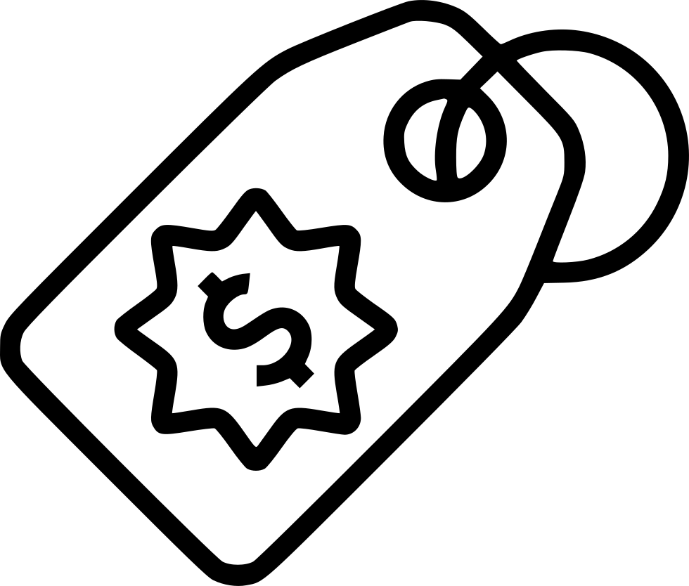 Price Tag Drawing At Getdrawings - Black And White Drawing Price Tag ...