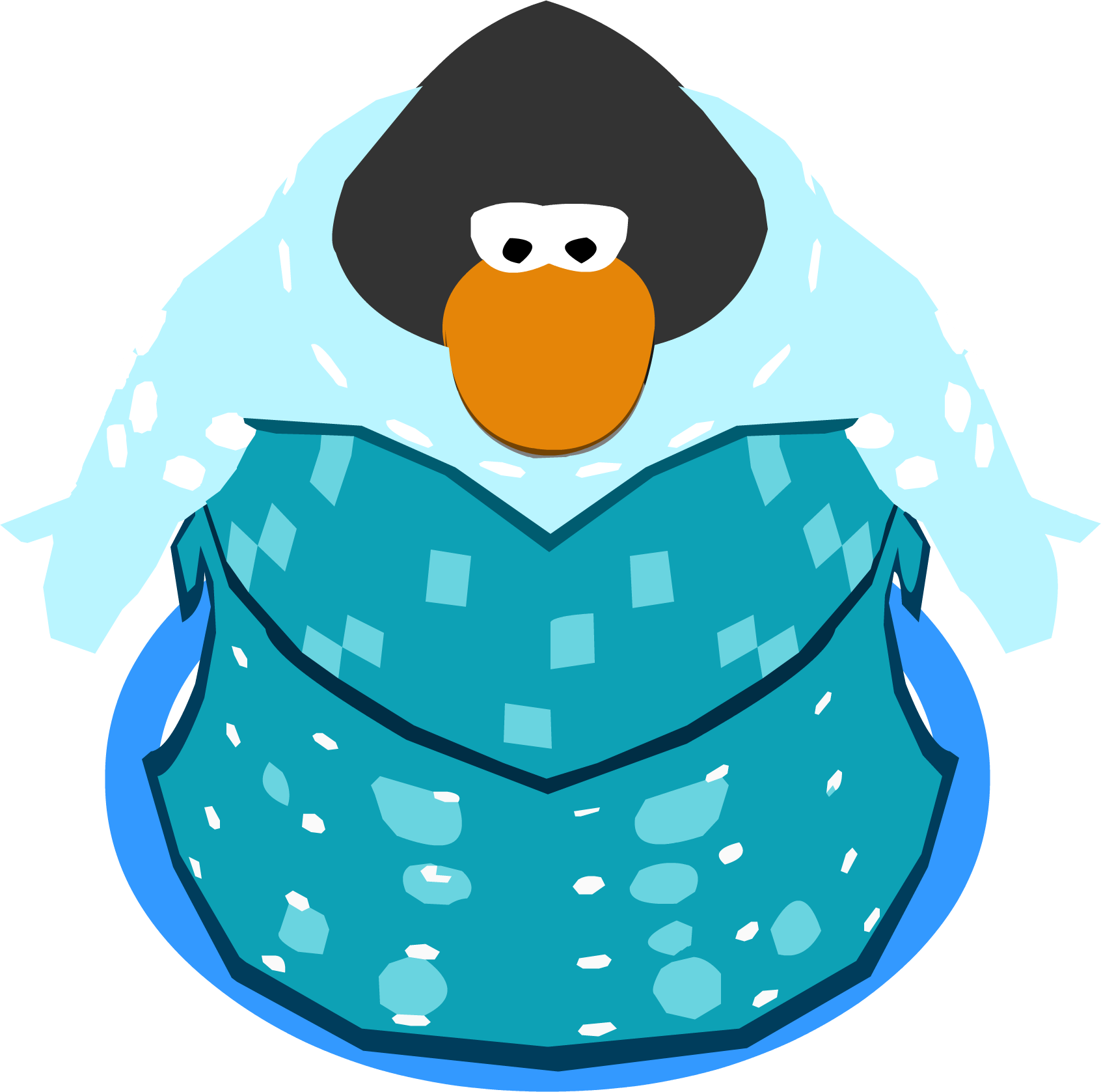 Elsa's Ice Queen Dress Ig - Club Penguin The Ice Queen (1692x1677), Png ...