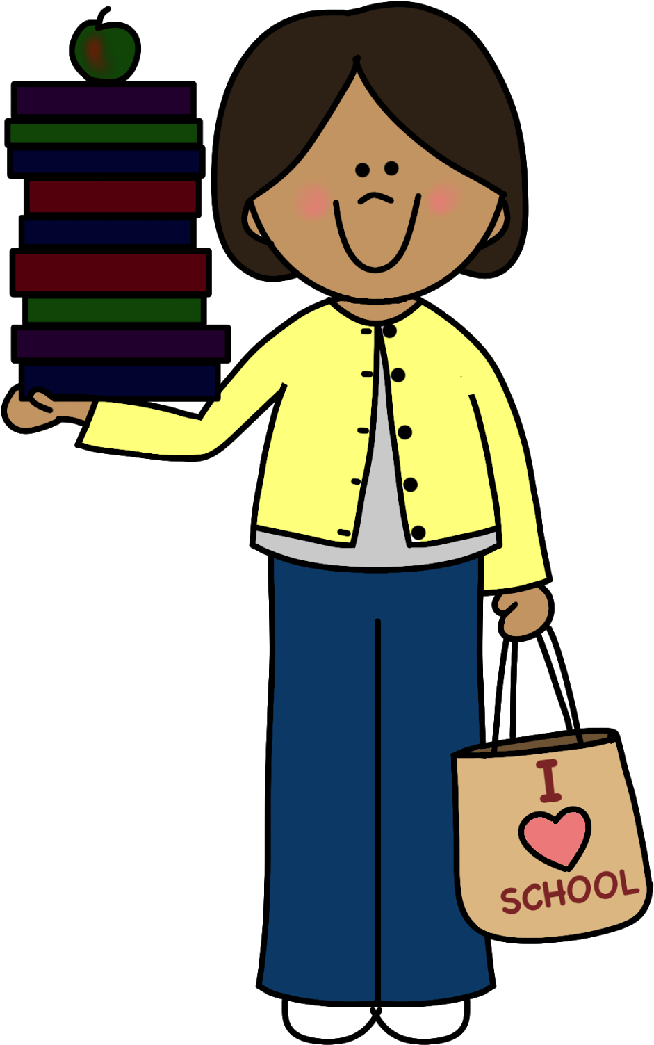 Svg Freeuse Library Teacher Desktop Backgrounds Educasong - Free Clip ...