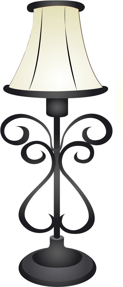 Lamp Cartoon Transprent Png Free Download Candle - Lamp Drawing ...
