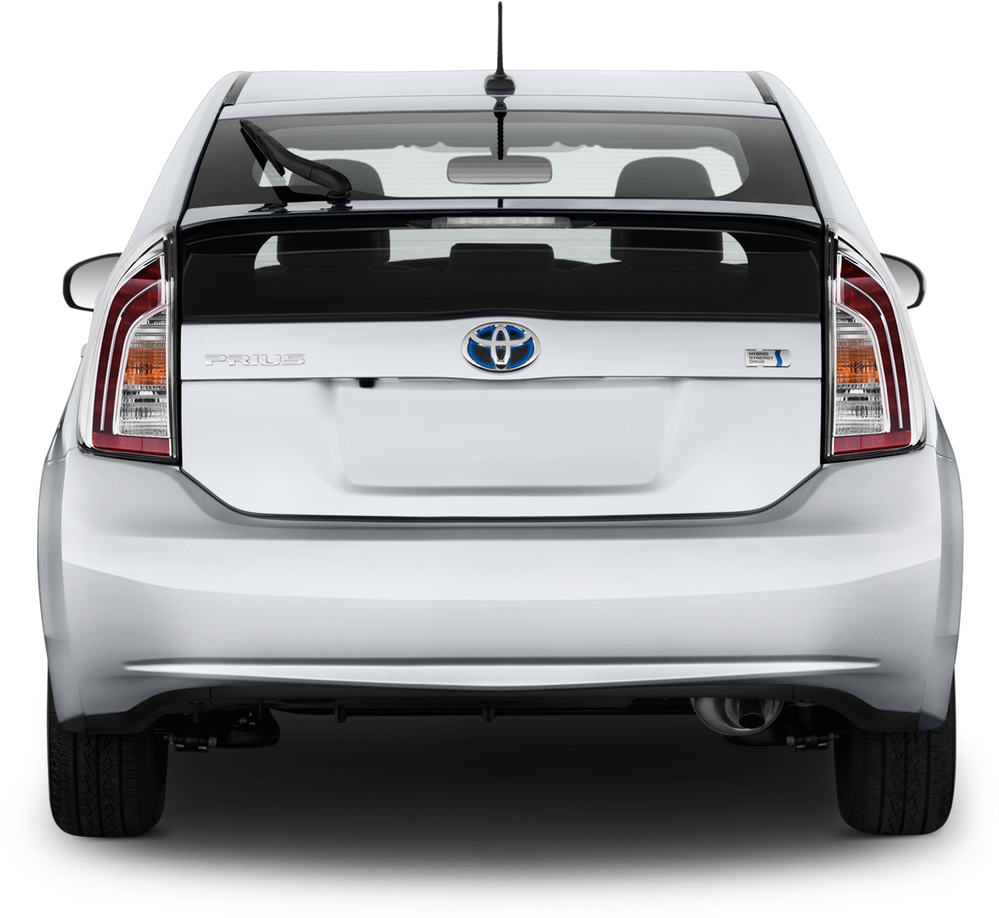 40 - - Toyota Prius 2015 Back (2048x1360), Png Download