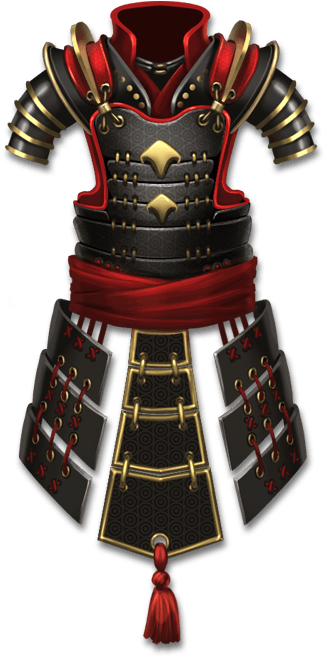 Armor Super Samurai - Shadow Fight 2 Samurai Armor (778x704), Png Download