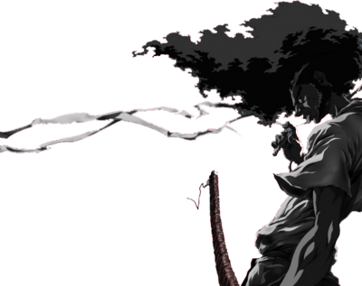 Afro Samurai Vector