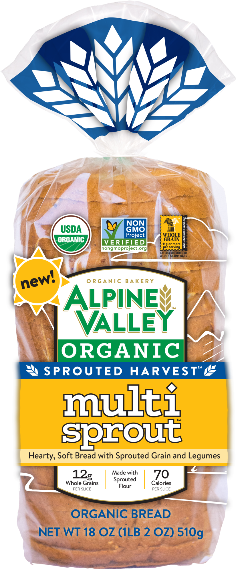 Alpine Valley Bread (1000x2000), Png Download