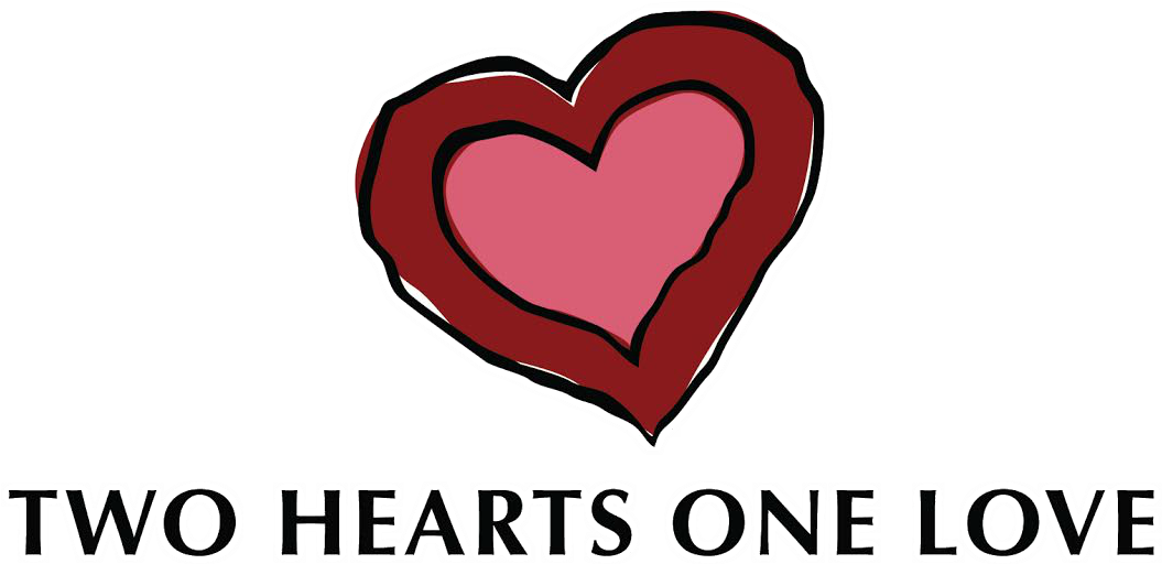 Two Hearts One Love (1230x524), Png Download